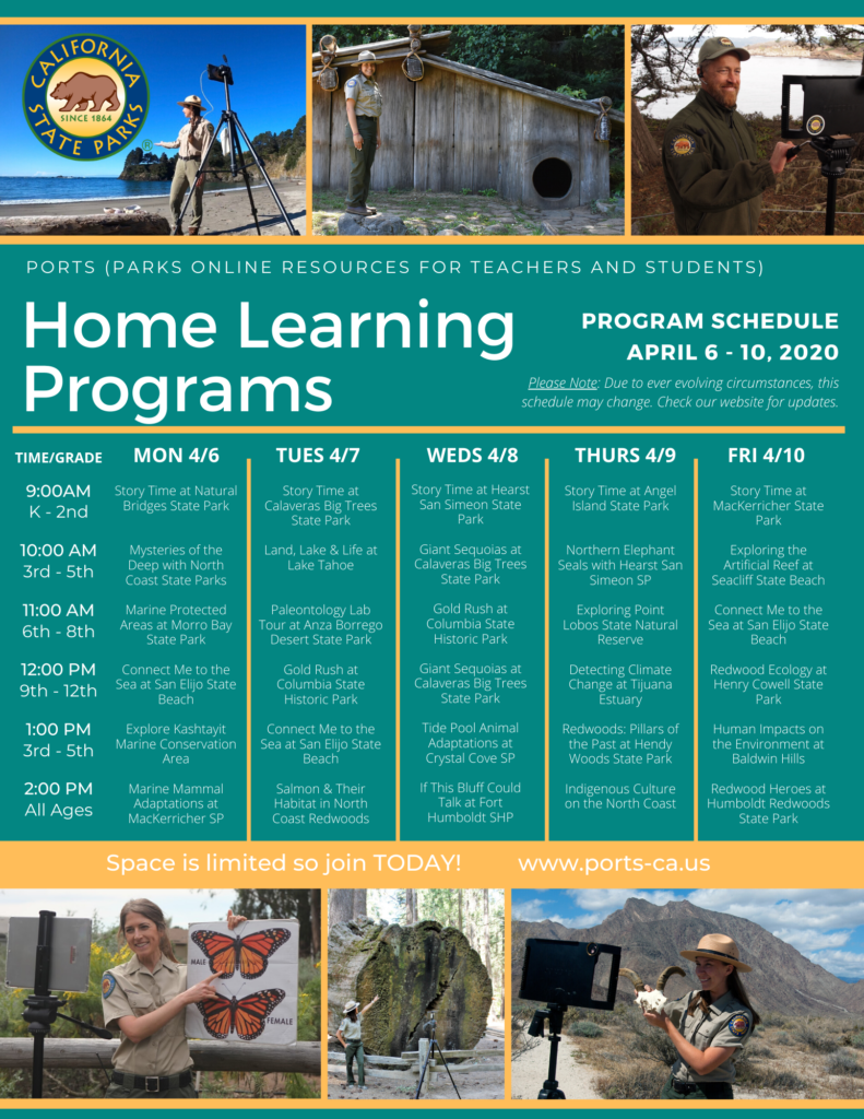 MPA Outreach and PORTS Home Learning Programs - MPA Collaborative Network